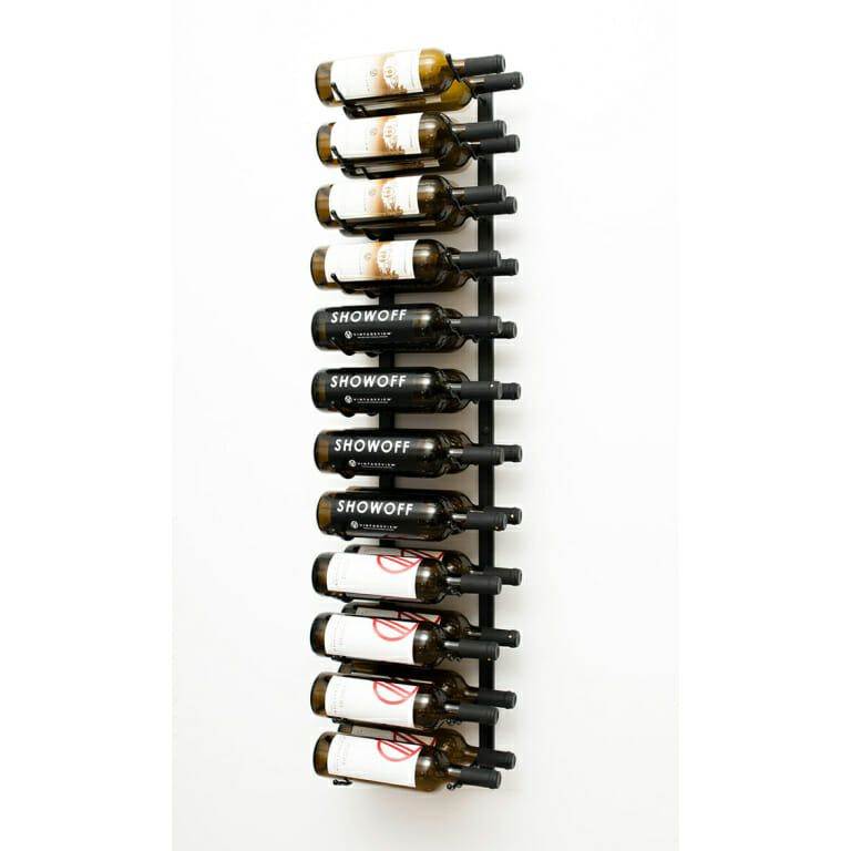 Evolution Wine Wall 30″ Wall Mounted Wine Rack (18 to 54 bottles ...